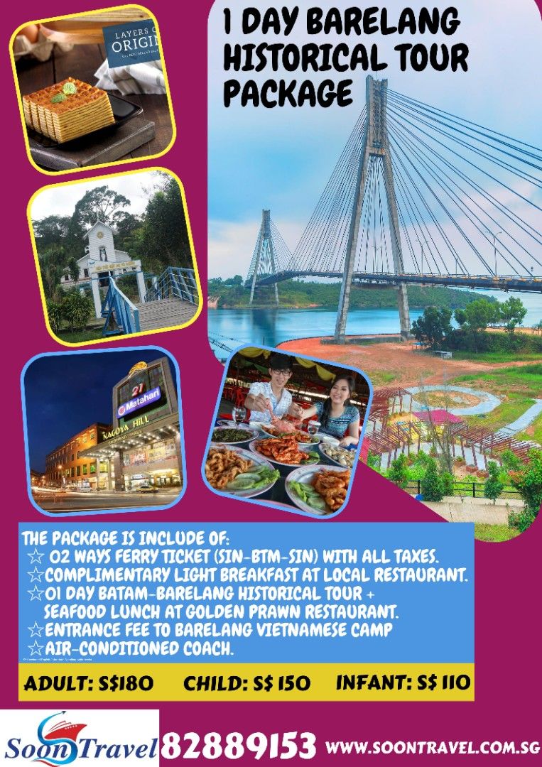 Batam 1 Day Barelang Historical Tour Package, Tickets & Vouchers, Event ...