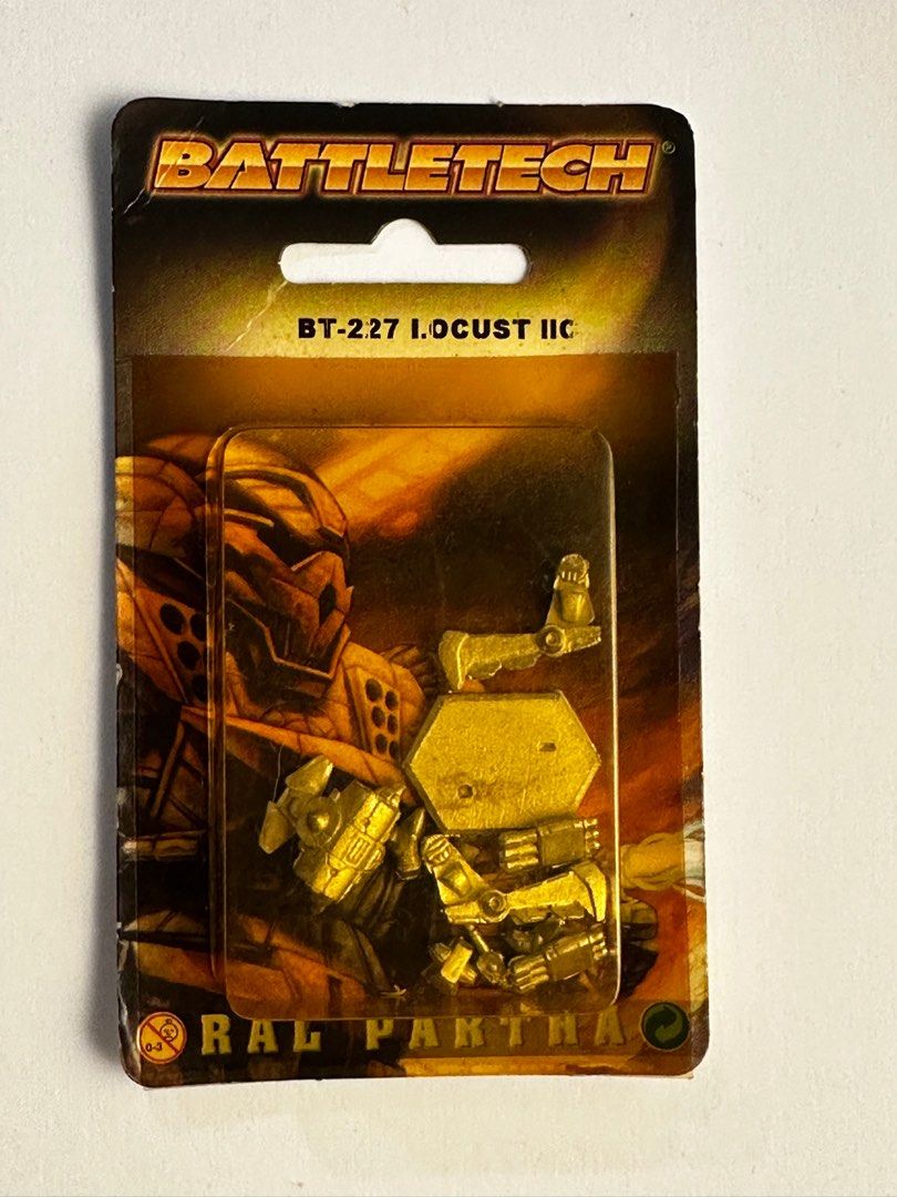 Battletech board game miniature: Locust Mech, Hobbies & Toys, Toys ...