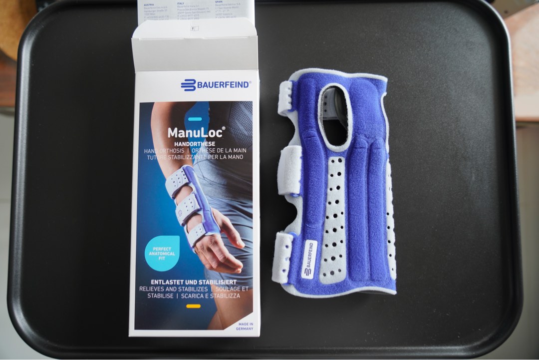 Bauerfeind Manuloc Hand Orthosis, Health & Nutrition, Braces, Support ...