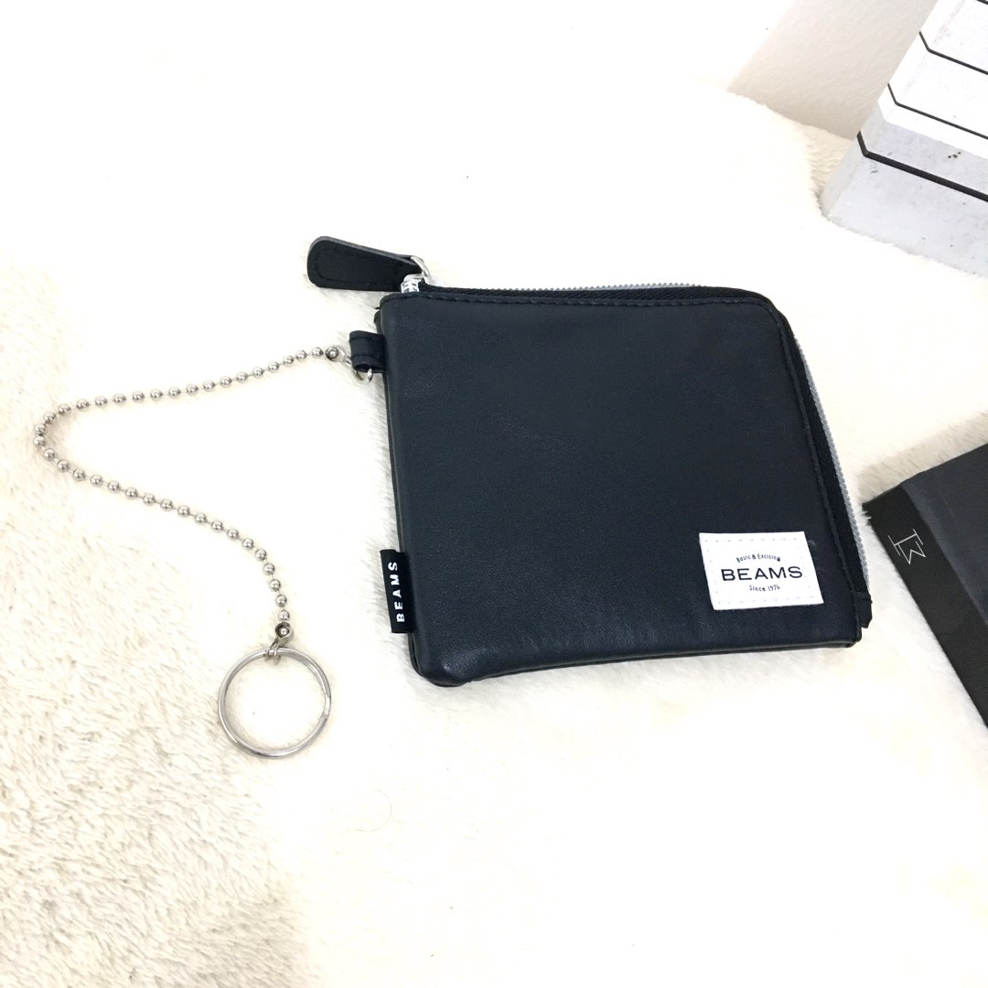 Beams Tokyo Japan Unisex Wallet Card Holder with Chain, Men's Fashion ...