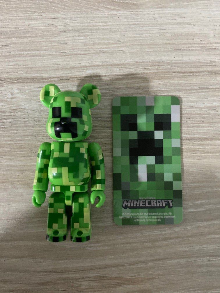 Bearbrick Minecraft pattern, Hobbies & Toys, Toys & Games on Carousell