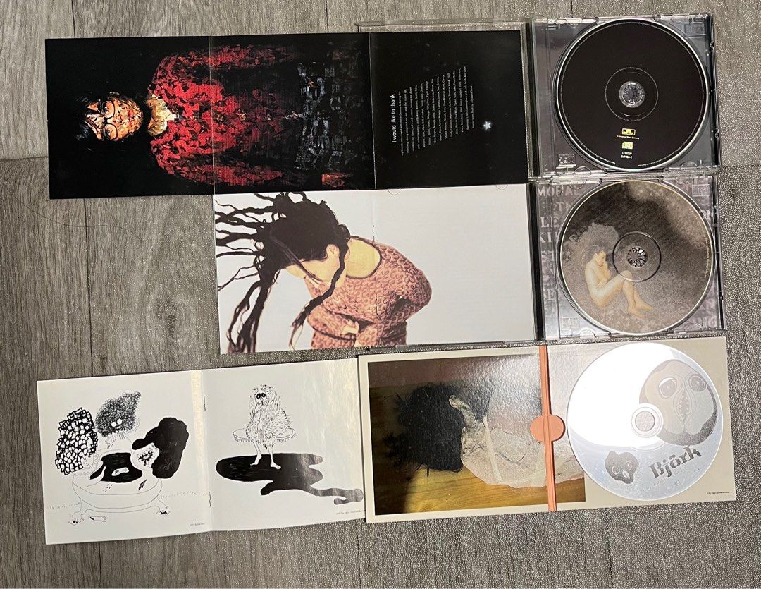 Bjork and Alanis Morissette CD collection, 興趣及遊戲, 音樂樂器 & 配件, 音樂與媒體 - CD ...