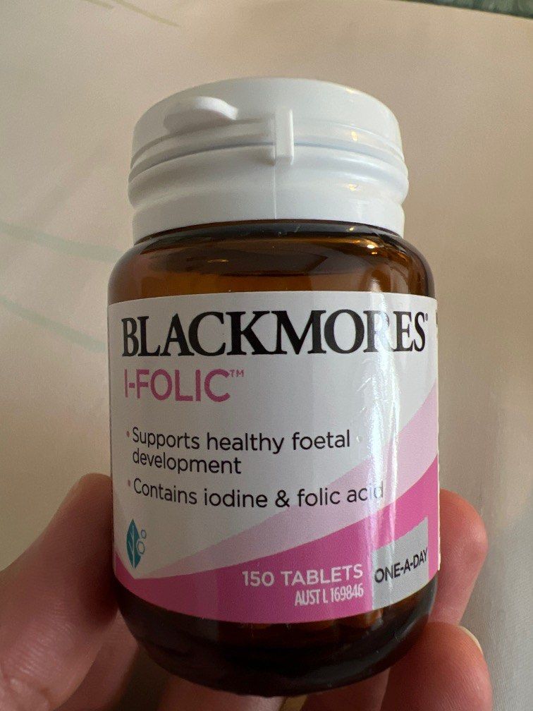 Blackmores I-Folic, Health & Nutrition, Health Supplements, Vitamins & Supplements on Carousell
