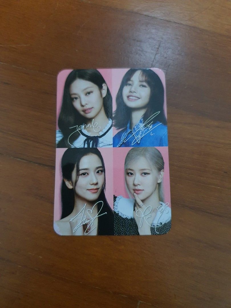 Blackpink oreo card, Hobbies & Toys, Memorabilia & Collectibles, K-Wave ...