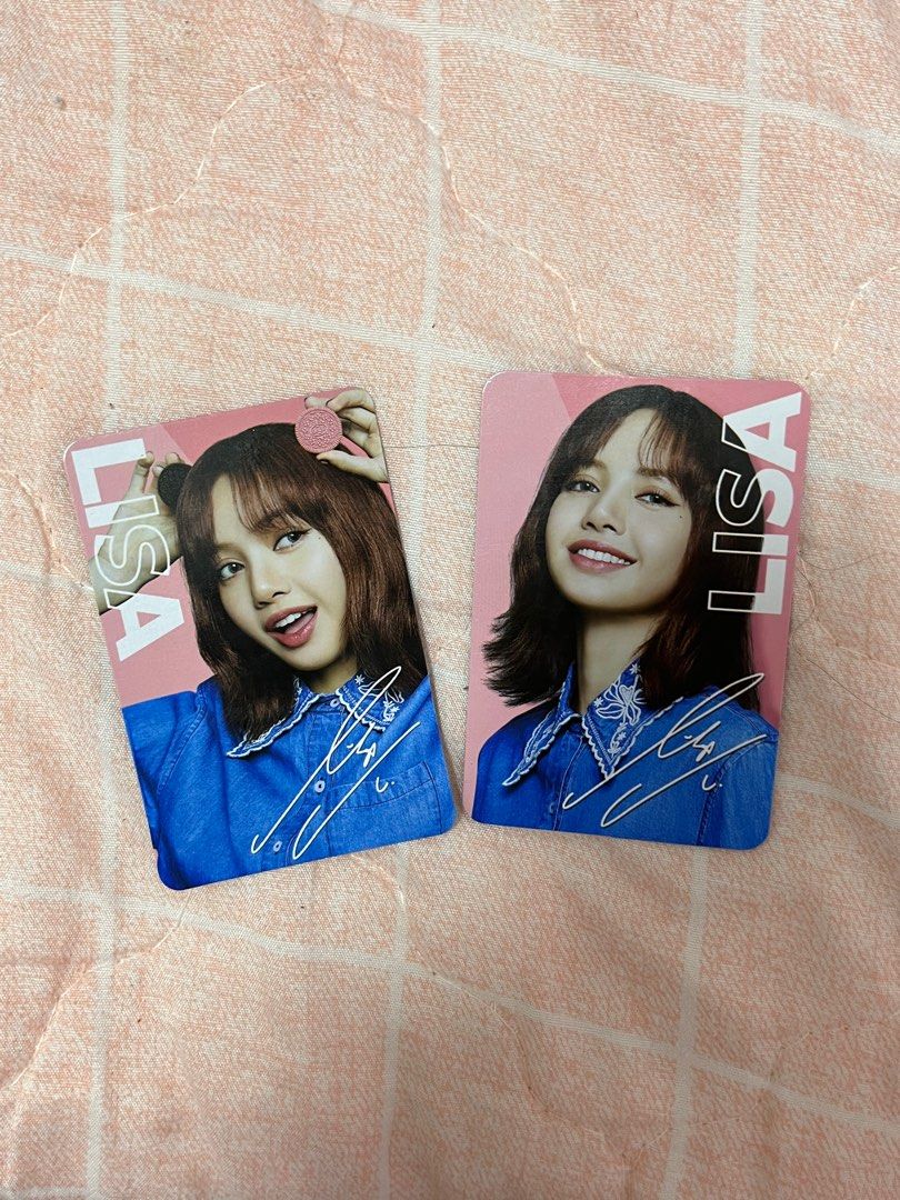 bp oreo lisa card (read desc), Hobbies & Toys, Memorabilia ...