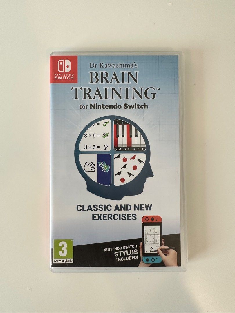 Brain Training Nintendo Switch game, Video Gaming, Video Games ...