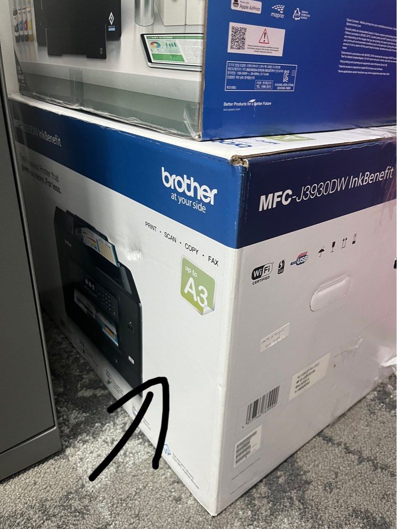 Brother Printer (MFC-J3930DW), Computers & Tech, Printers, Scanners ...