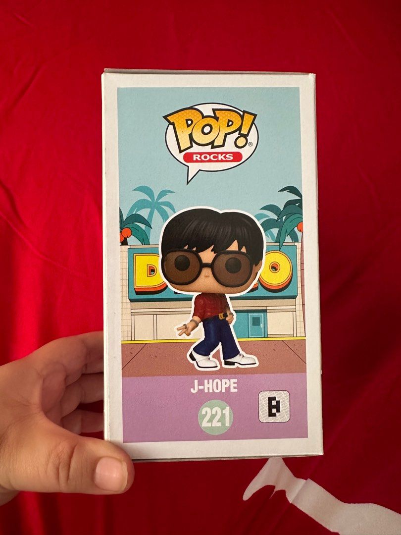 BTS Funko Pop J-Hope, Hobbies & Toys, Toys & Games on Carousell