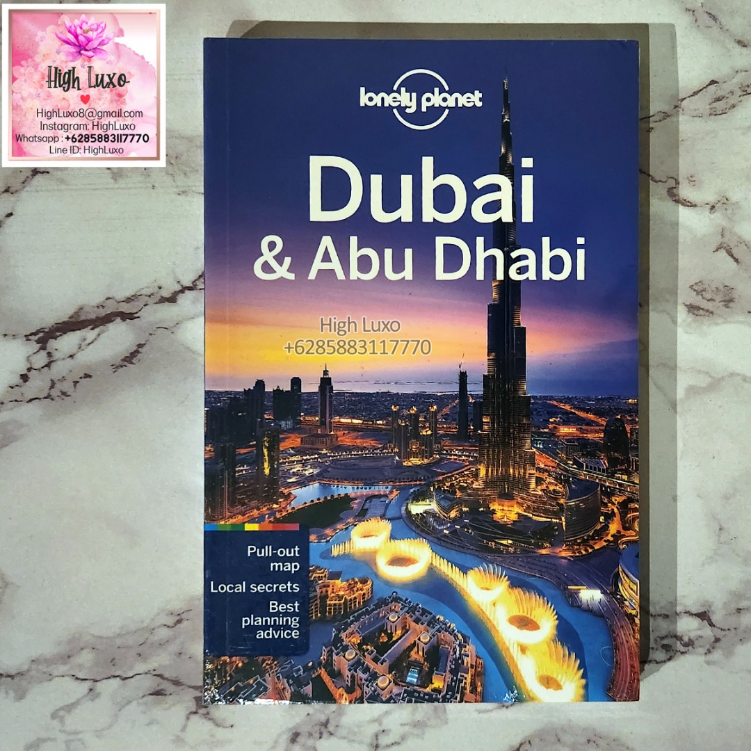 Buku Travel Guide Lonely Planet Dubai & Abu Dhabi English Book Impor ...