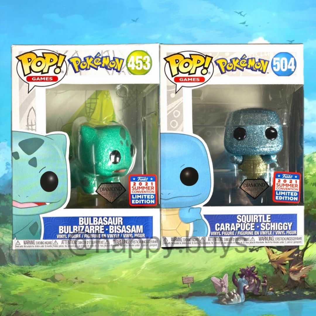 [SALE] Bulbasaur Diamond Collection Summer Convention 2021/Squirtle ...