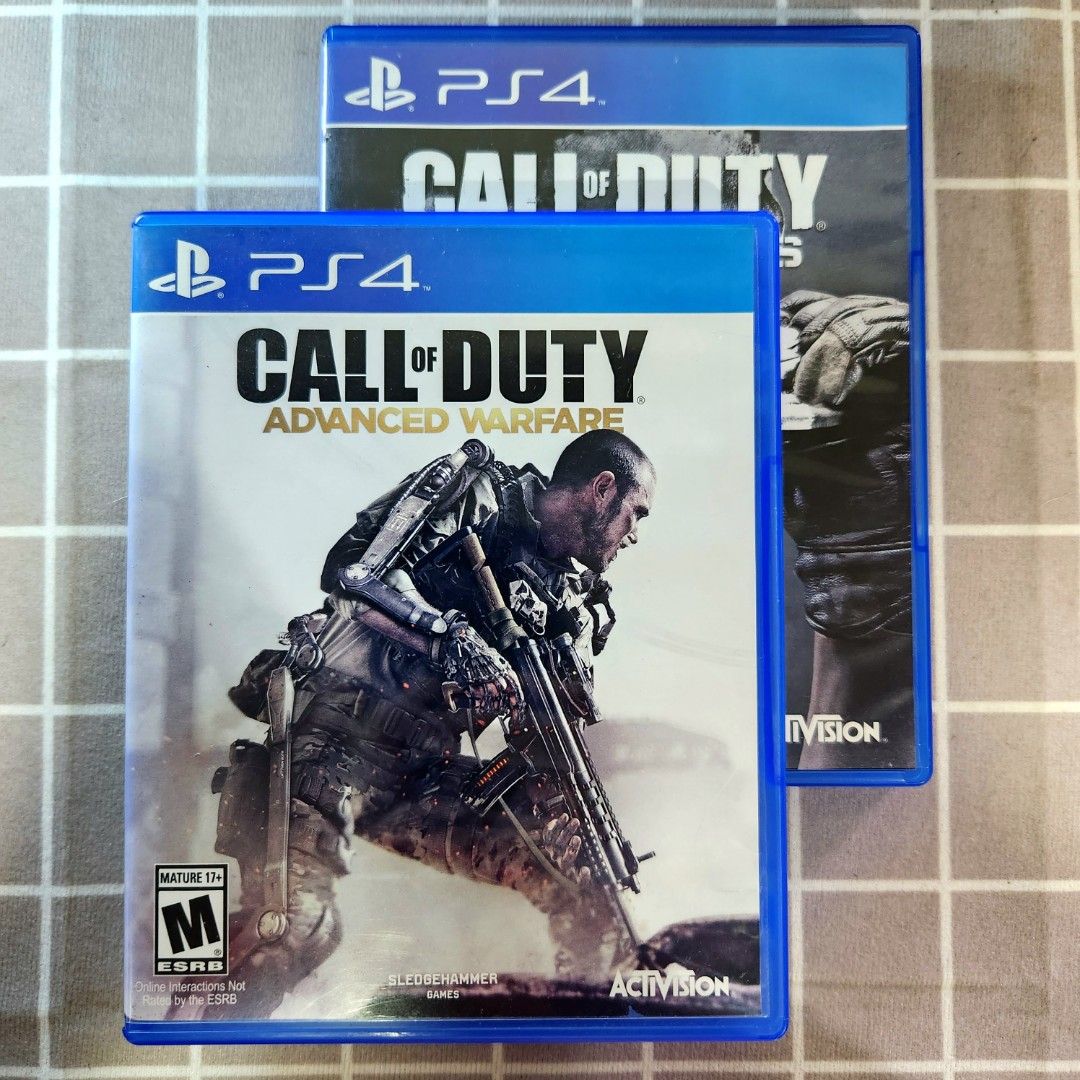 Call of Duty Advanced Warfare & Call of Duty Ghosts - Disc, Video ...