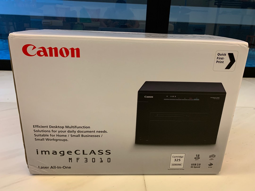 Canon MF 3010 all in one laser printer (print/scan/copy), Computers ...
