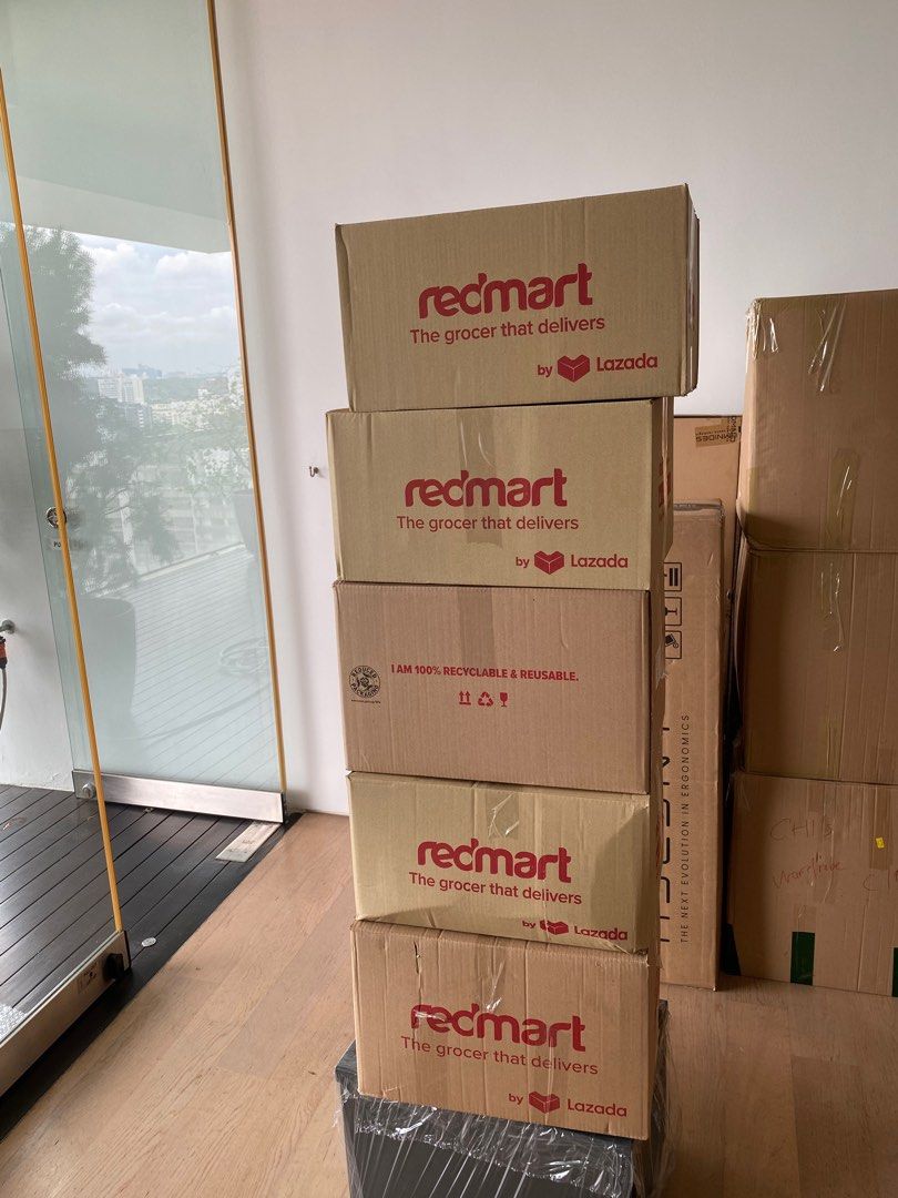 Carton Boxes / moving boxes, Everything Else on Carousell