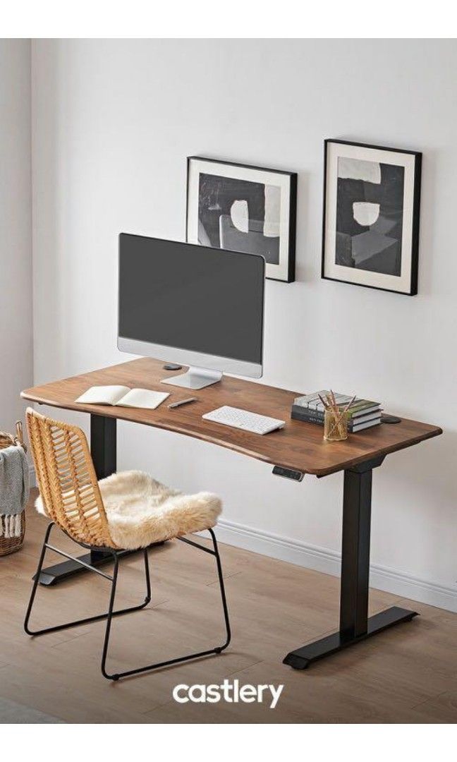 Castlery Emmerson Adjustable Standing Desk (BNIB), Furniture & Home ...