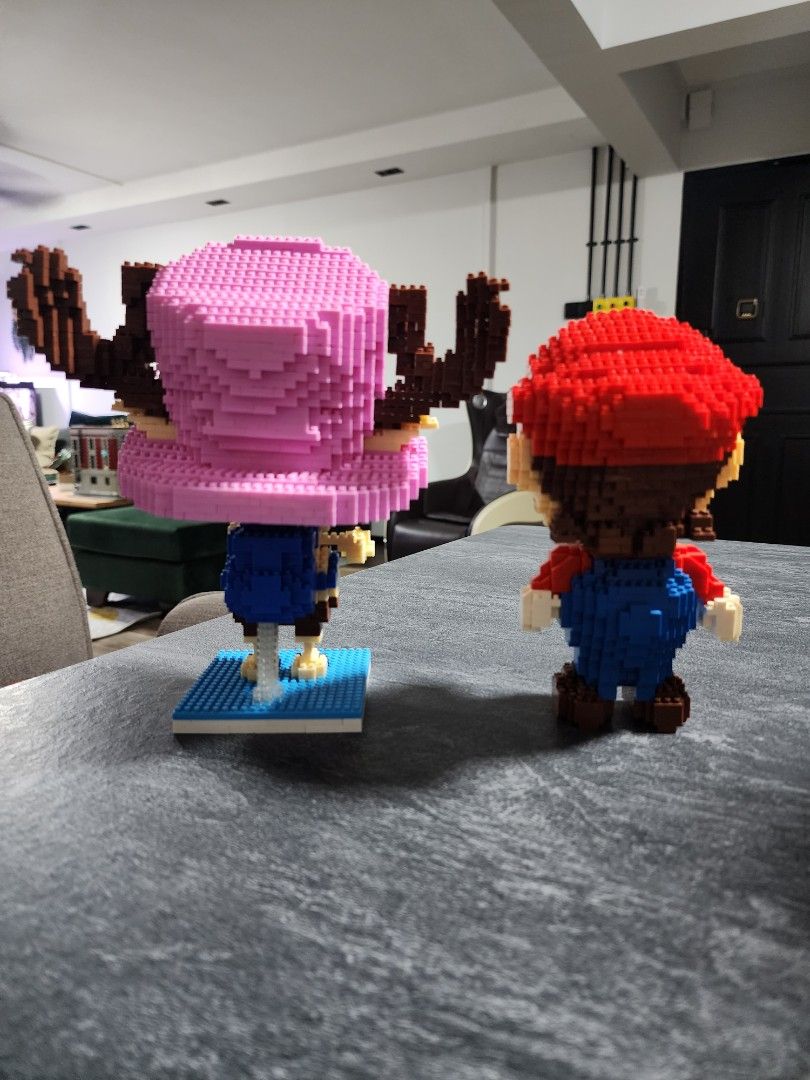 Chopper One Piece n Mario Lego, Hobbies & Toys, Toys & Games on Carousell