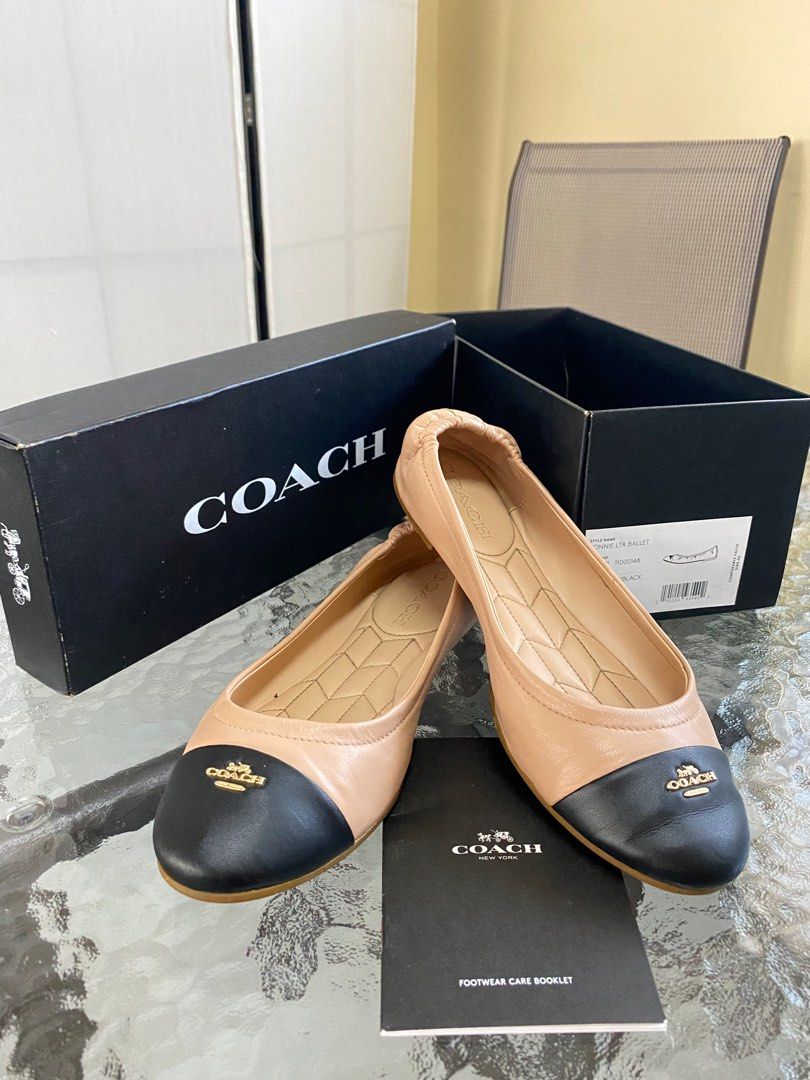 Coach ballet flats, Women's Fashion, Footwear, Flats & Sandals on Carousell