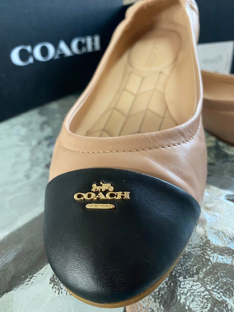 Coach ballet flats, Women's Fashion, Footwear, Flats & Sandals on Carousell