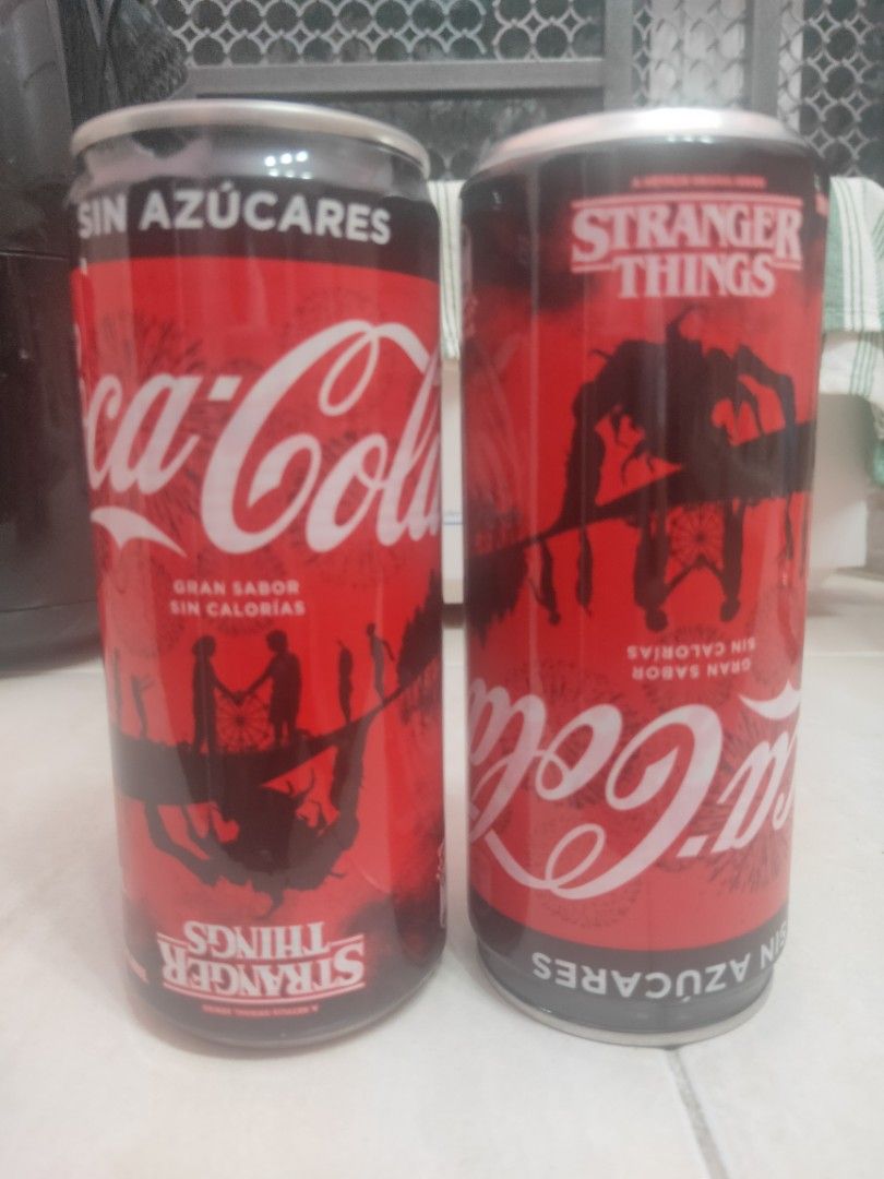 Coca cola stranger things edition, Hobbies & Toys, Collectibles ...