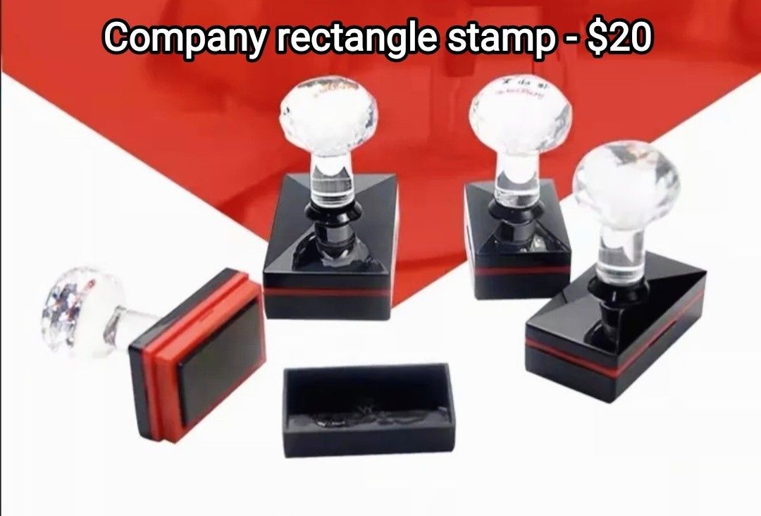 Company stamp/ child and teacher name or cartoon chop, Hobbies & Toys ...