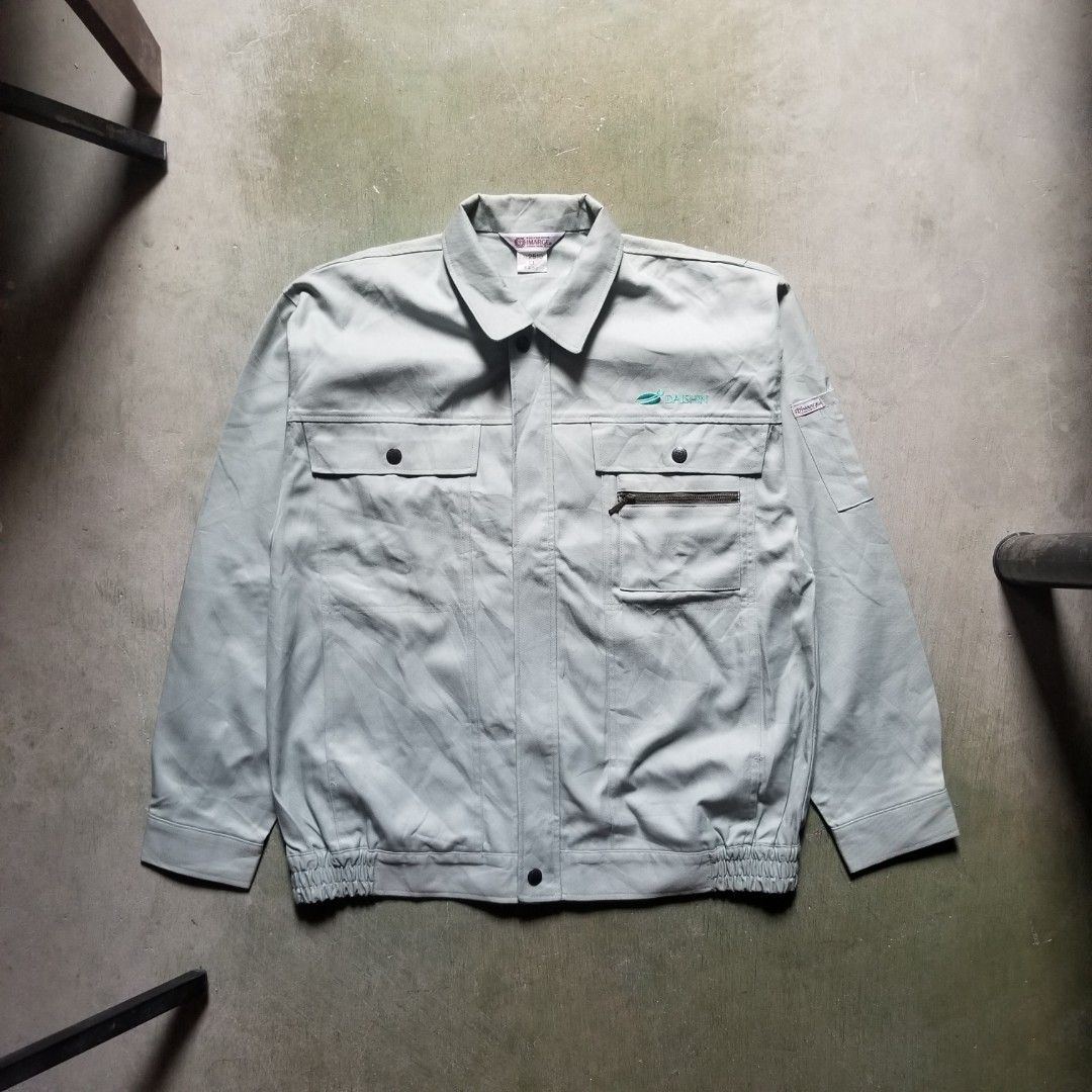 Daishin Japanese Work Jacket, Men's Fashion, Coats, Jackets and ...