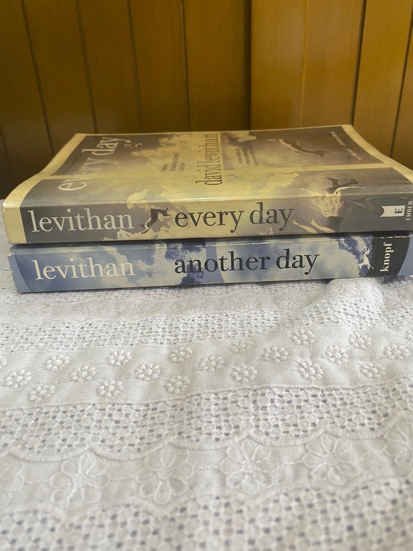 David Levithan Everyday and Another Day Book Set, Hobbies & Toys, Books ...