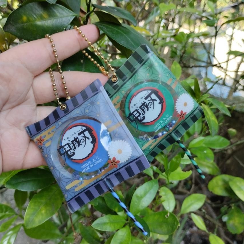 Demon Slayer Hashira Tengen Uzui & Sanemi Shinazugawa Keychain, Hobbies ...