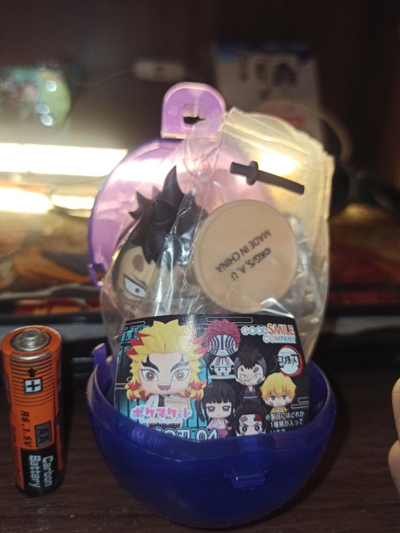 Demon slayer qposket tanjiro and shinazugawa genya figure set, Hobbies ...