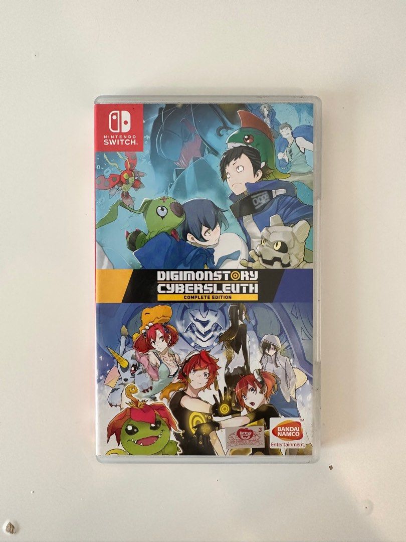 Digimon Story Cybersleuth Nintendo Switch game, Video Gaming, Video ...