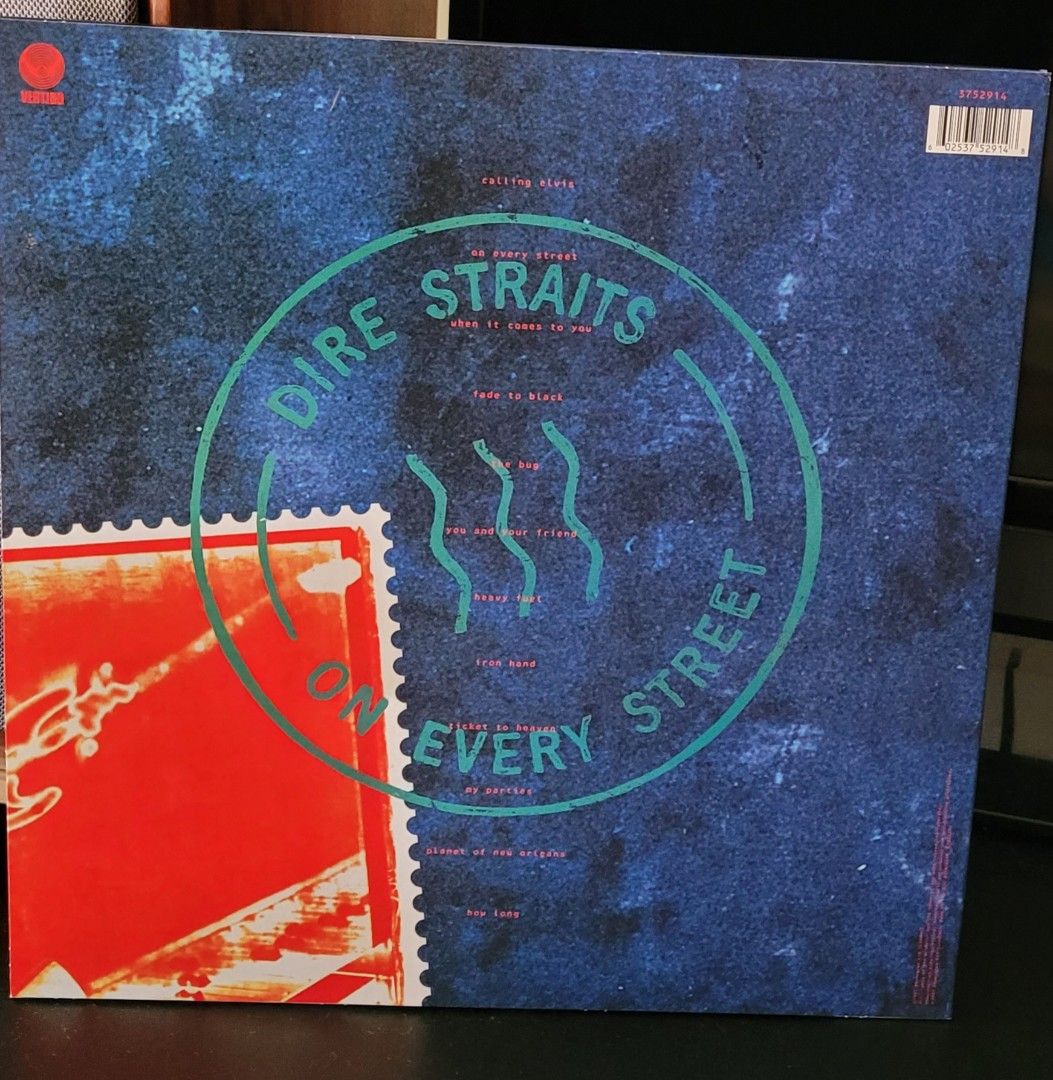 Dire Straits On every street lps, Hobbies & Toys, Music & Media, Vinyls on Carousell