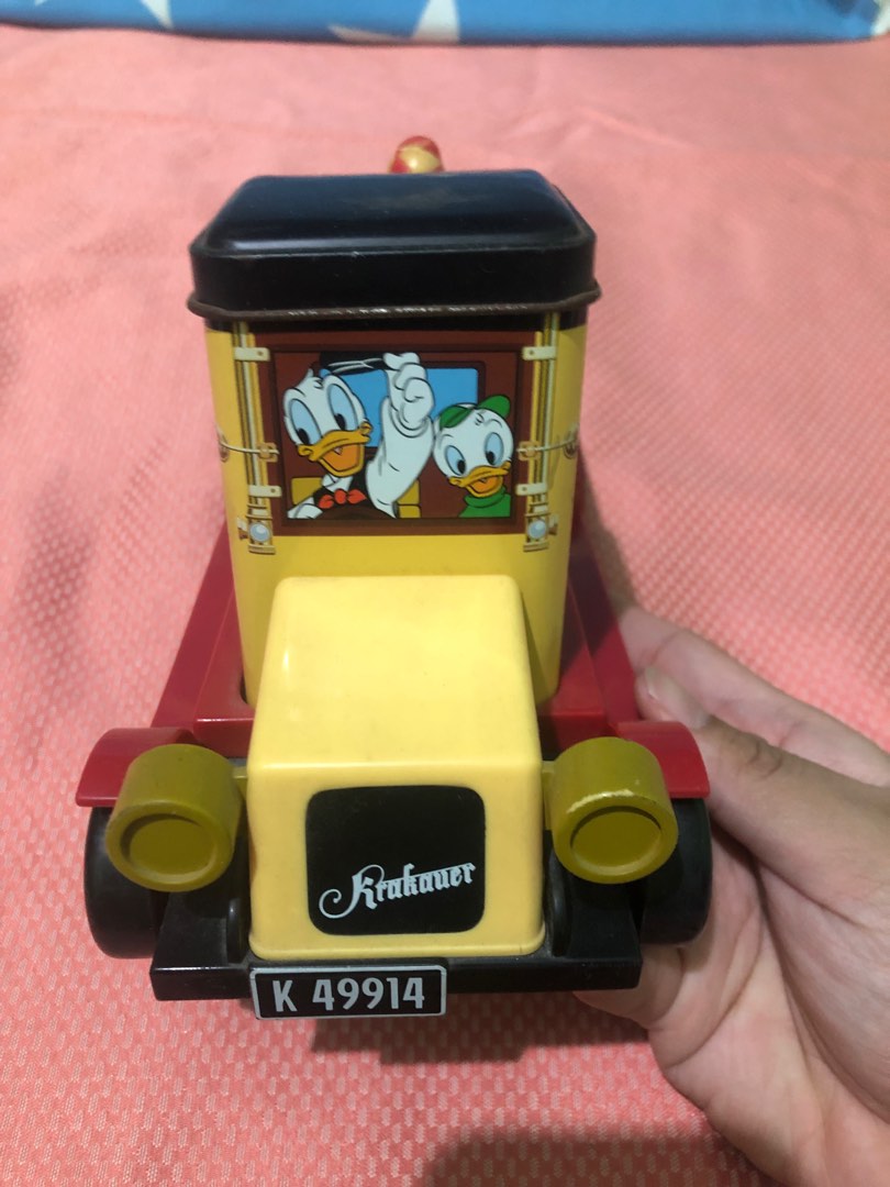 Disney Donald Duck Tin Can, Hobbies & Toys, Memorabilia & Collectibles ...