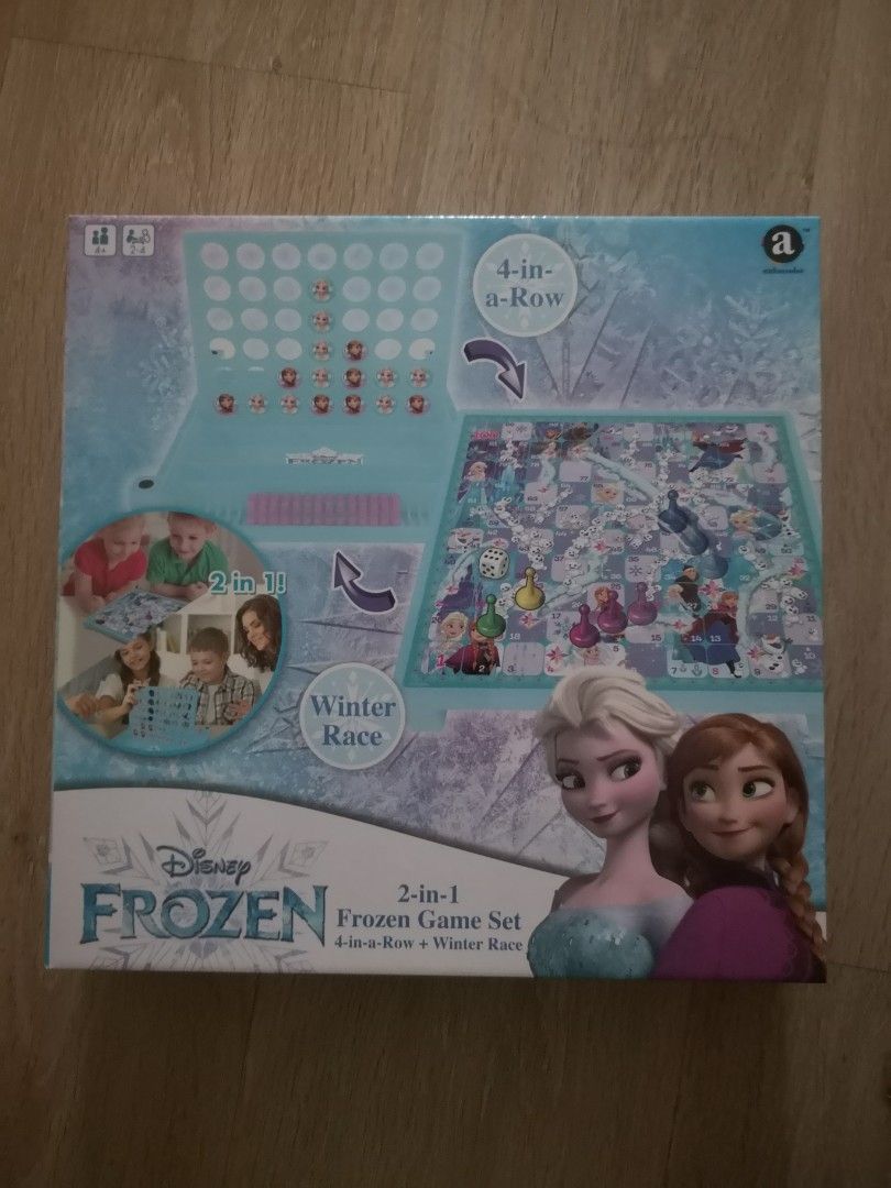Disney Frozen 2 in 1 Board Game Set, Hobbies & Toys, Toys & Games on ...