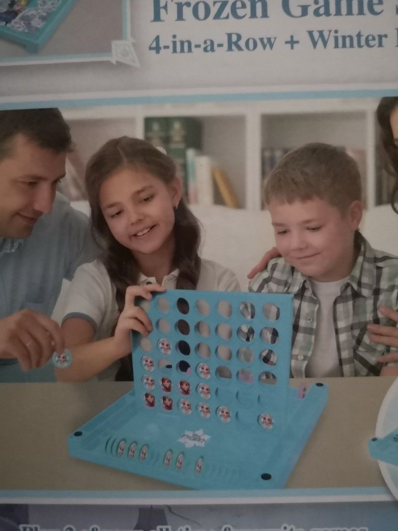 Disney Frozen 2 in 1 Board Game Set, Hobbies & Toys, Toys & Games on ...