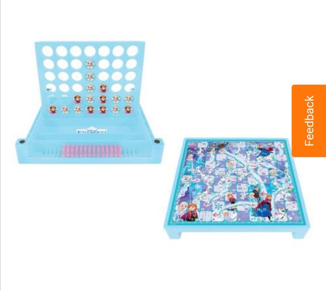 Disney Frozen 2 in 1 Board Game Set, Hobbies & Toys, Toys & Games on ...