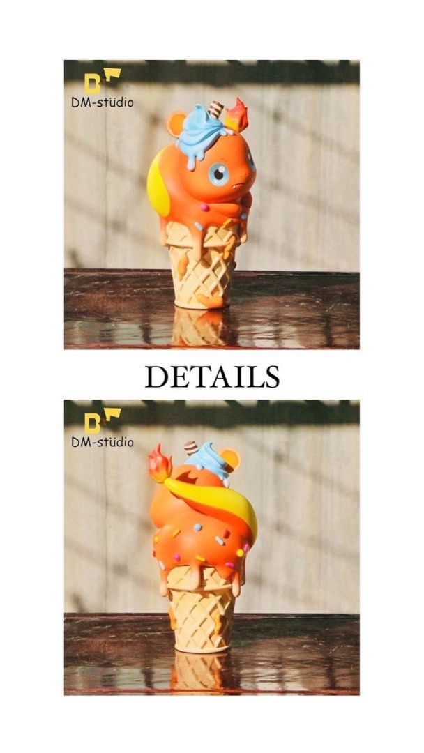 DM Studio - Ice Cream Series 10 - Charmander, Hobbies & Toys, Toys ...