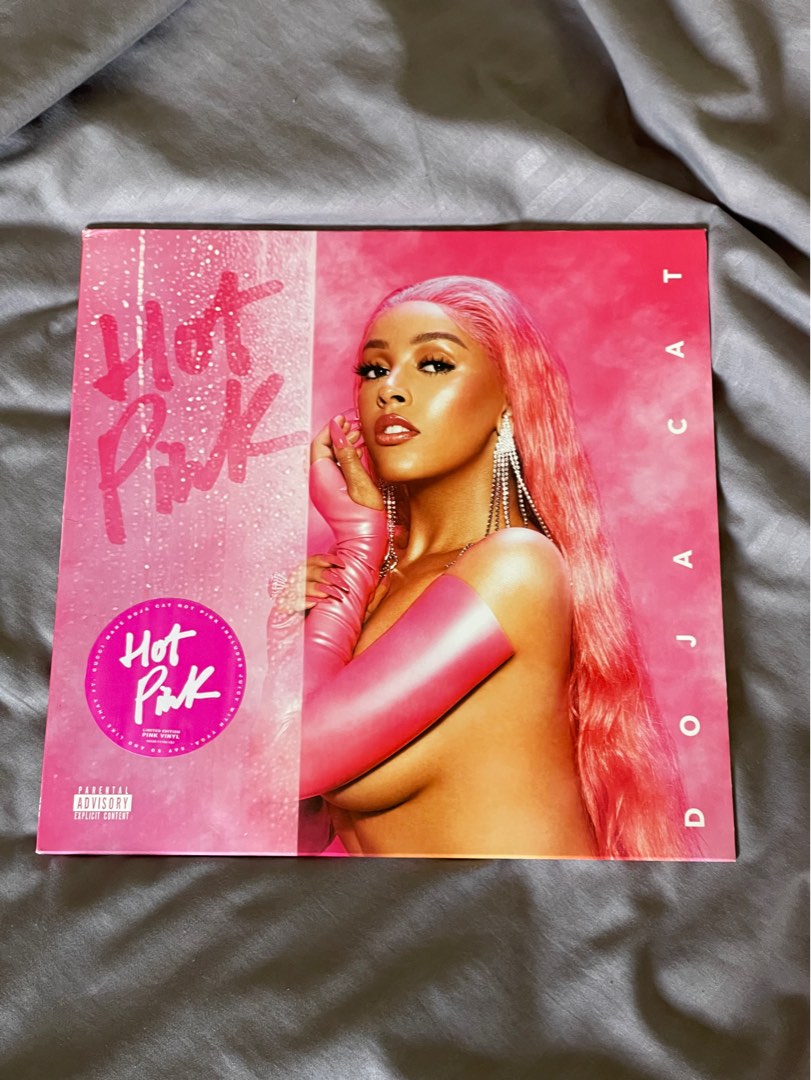Doja Cat Hot Pink Lp Pink Vinyl Hobbies And Toys Music And Media Vinyls On Carousell