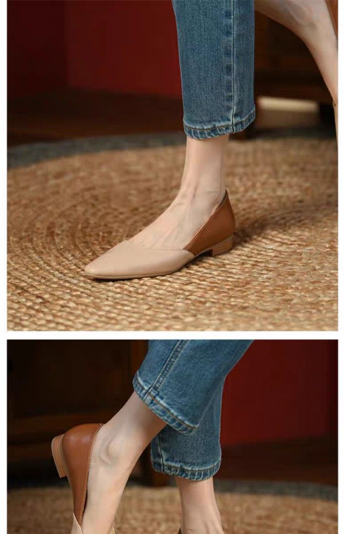 EU37 Dual colour heels, Women's Fashion, Footwear, Heels on Carousell