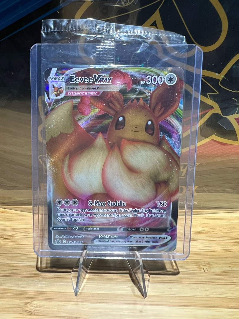 Eevee Vmax SWSH087 Promo Sealed Shining Fates, Hobbies & Toys, Toys ...