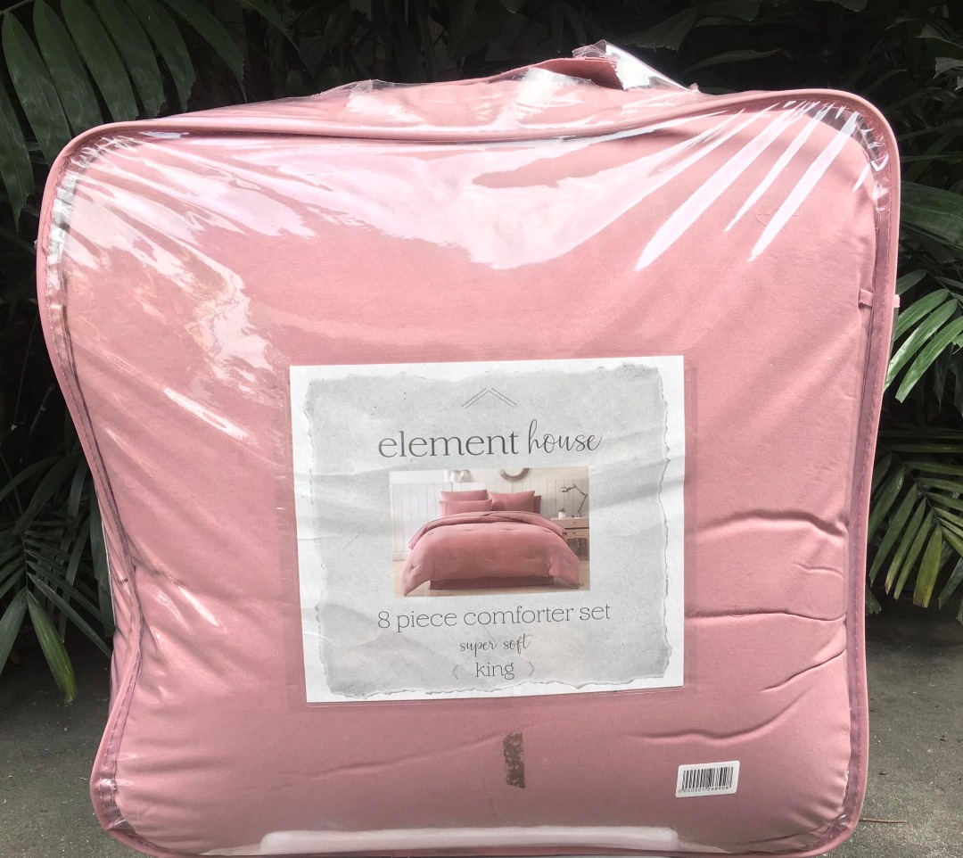 Element House 8 Piece Comforter Set- King set, Furniture & Home Living ...