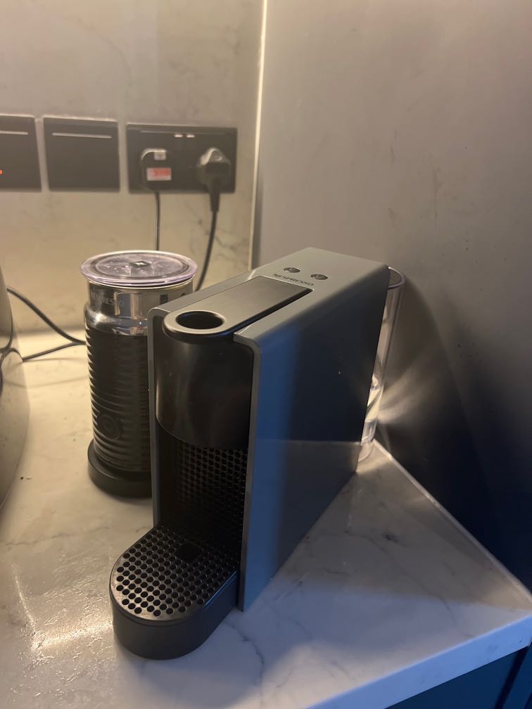 Nespresso Essenza Mini Intense Grey & Aeroccino Bundle, TV & Home ...
