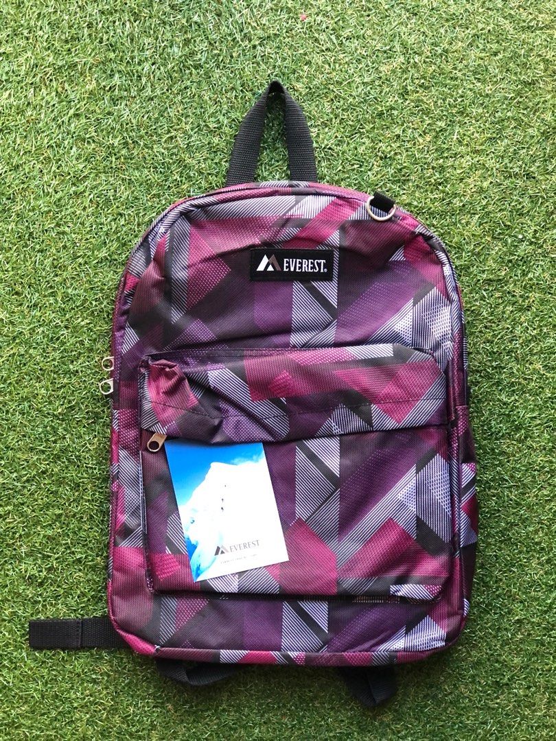 Everest Classic Pattern Backpack, Women's Fashion, Bags & Wallets, Backpacks on Carousell