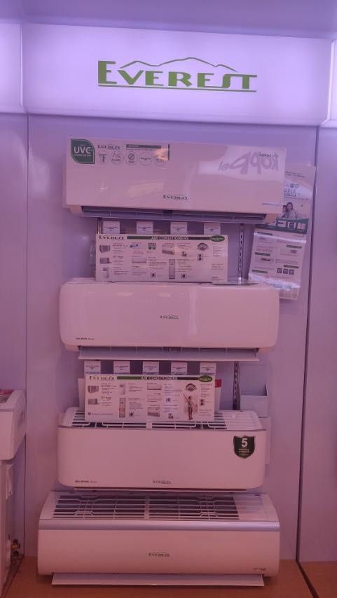 EVEREST SPLIT TYPE INVERTER AND NON INVERTER AIRCON, TV & Home ...