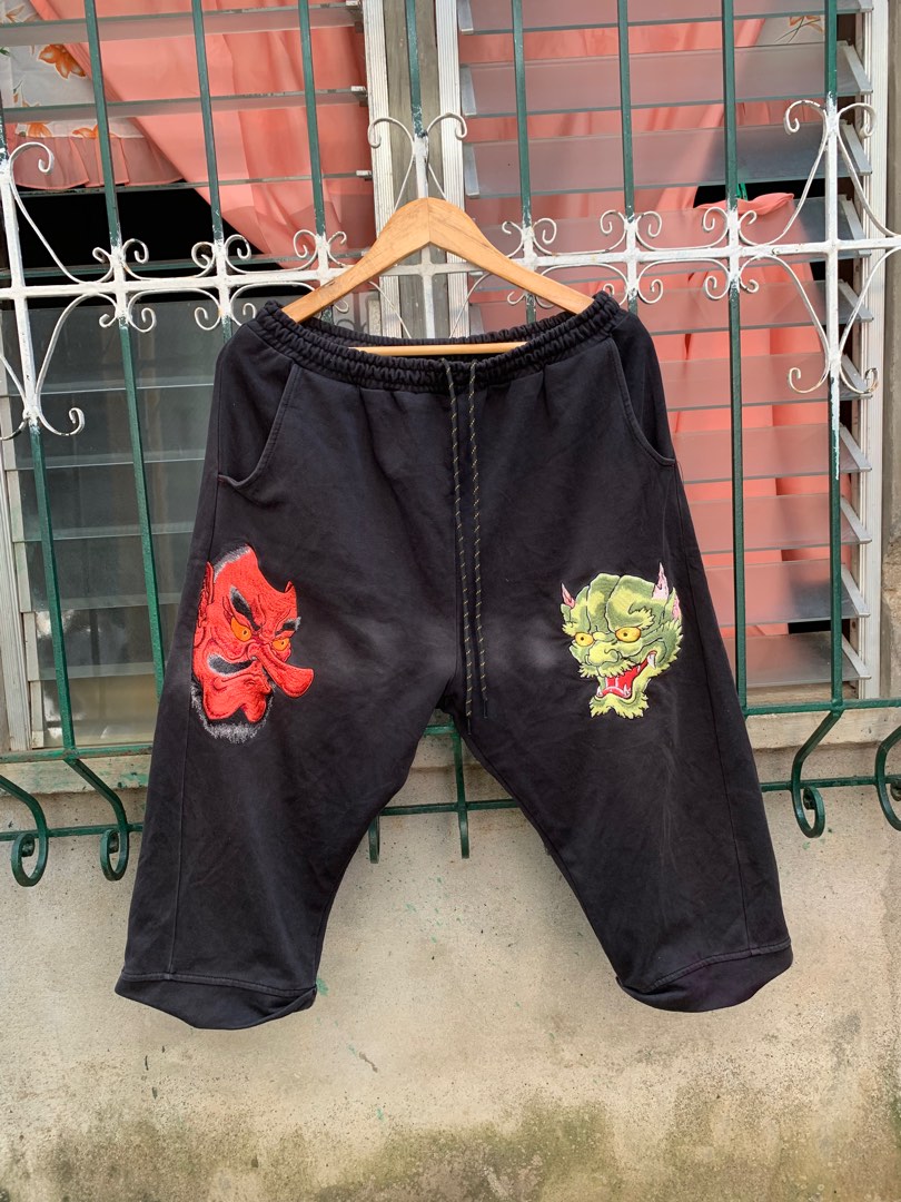 EVISU TOKONG SHORT, Men's Fashion, Bottoms, Shorts on Carousell