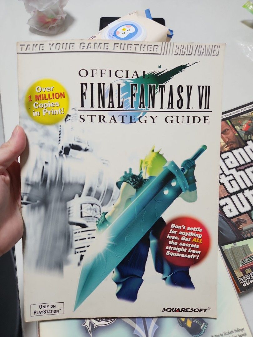 Final Fantasy official Strategy Guide, Hobbies & Toys, Books ...