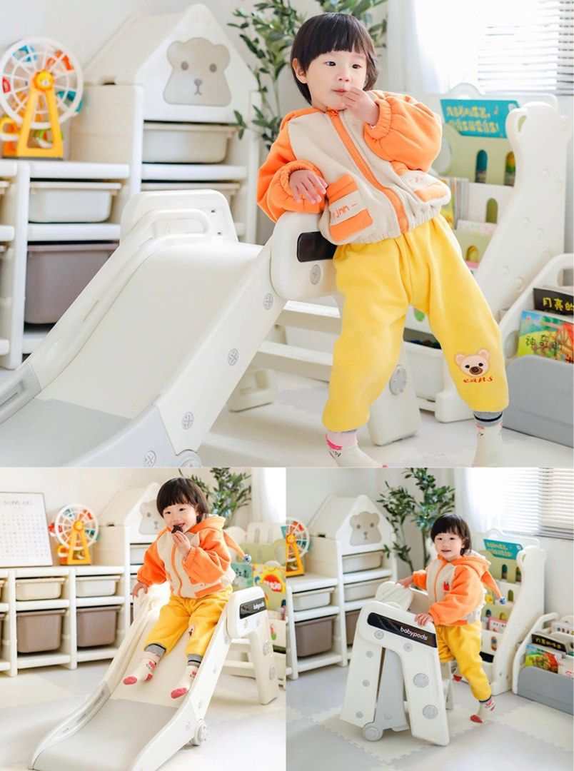 Folding Slide First Slide for Kids Toddlers Children Indoor, Babies ...