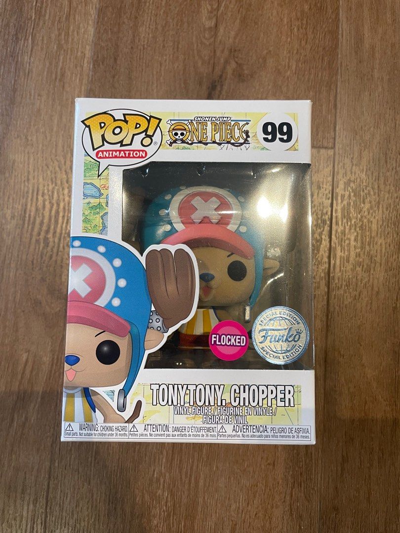 Funko Pop One Piece Chopper Flocked, Hobbies & Toys, Toys & Games on ...