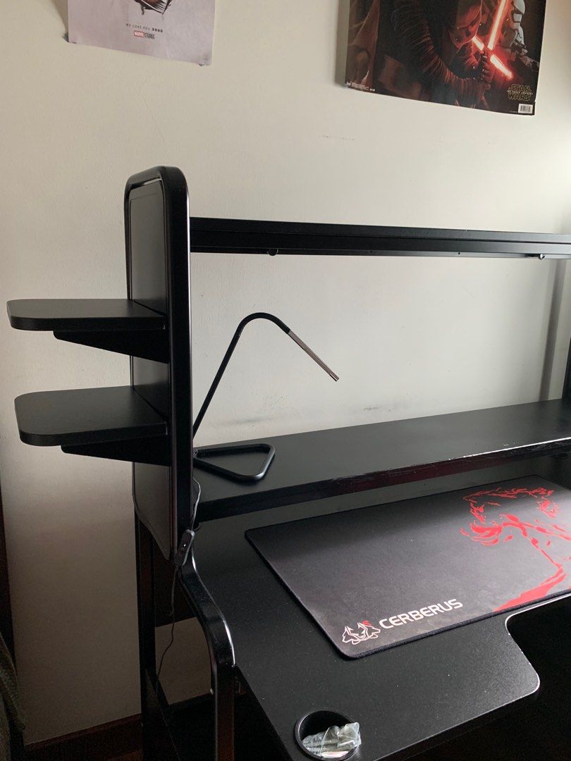 Gaming study table Ikea, Furniture & Home Living, Furniture, Tables ...
