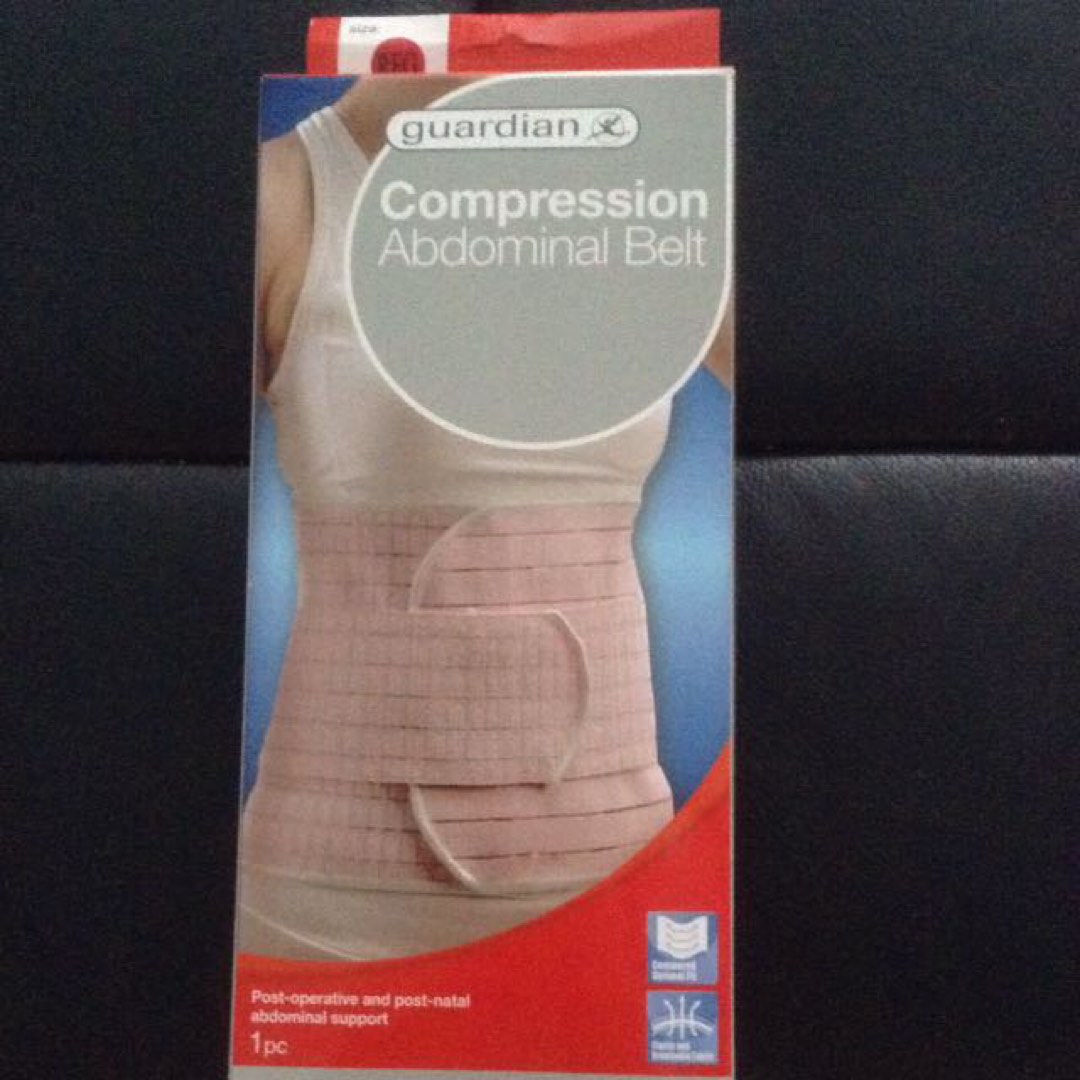 Guardian Compression Abdominal Tummy stomach belly Binder Belt post ...