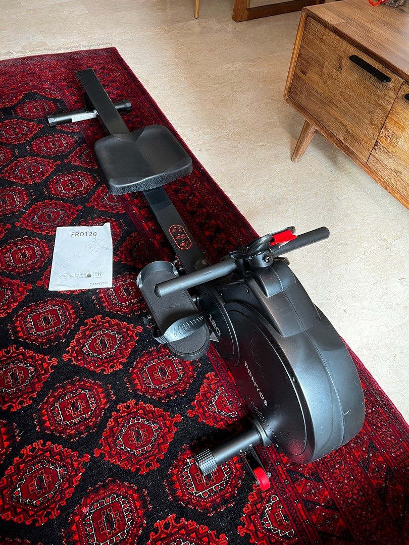 Hardly Used Rowing Machine - Domyos 120, Sports Equipment, Exercise ...