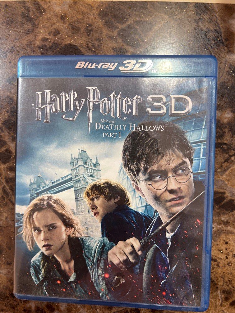 Harry Potter Blue Ray 3D Part 1, Hobbies & Toys, Music & Media, CDs ...