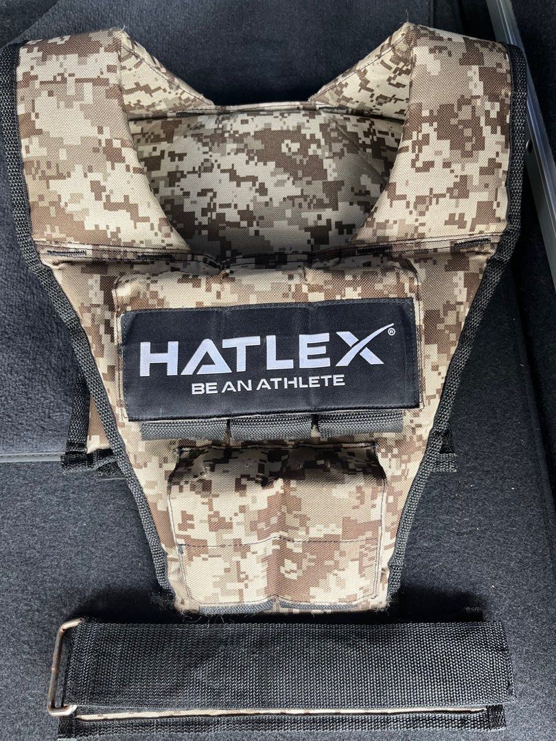 Hatlex Weighted Vest 10kg, Sports Equipment, Exercise & Fitness ...